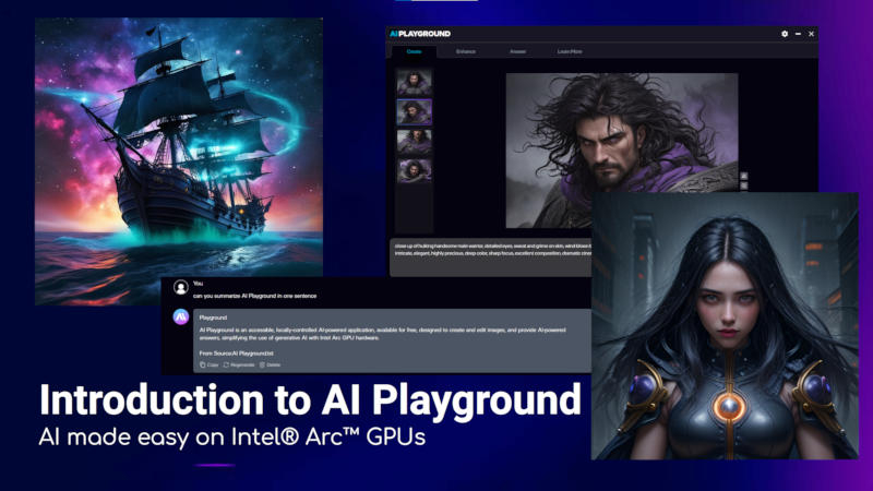 PC Ekspert - Hardware EZine - Intel predstavlja AI Playground – alat za ...