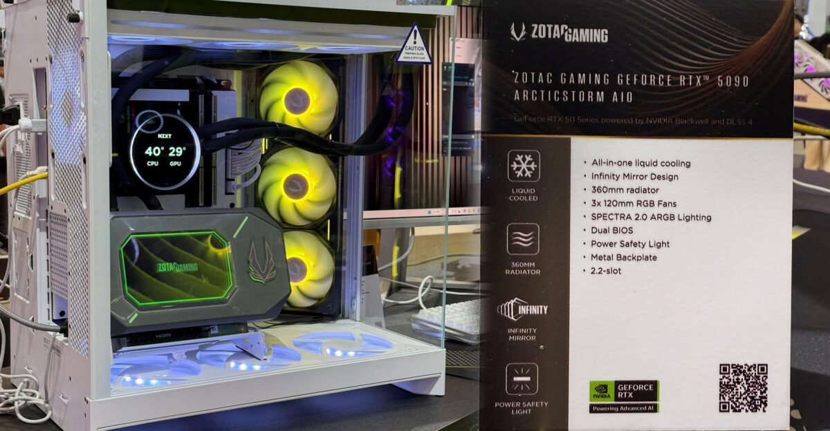 PC Ekspert - Hardware EZine - Zotac predstavio GeForce RTX 5090 Arctic ...
