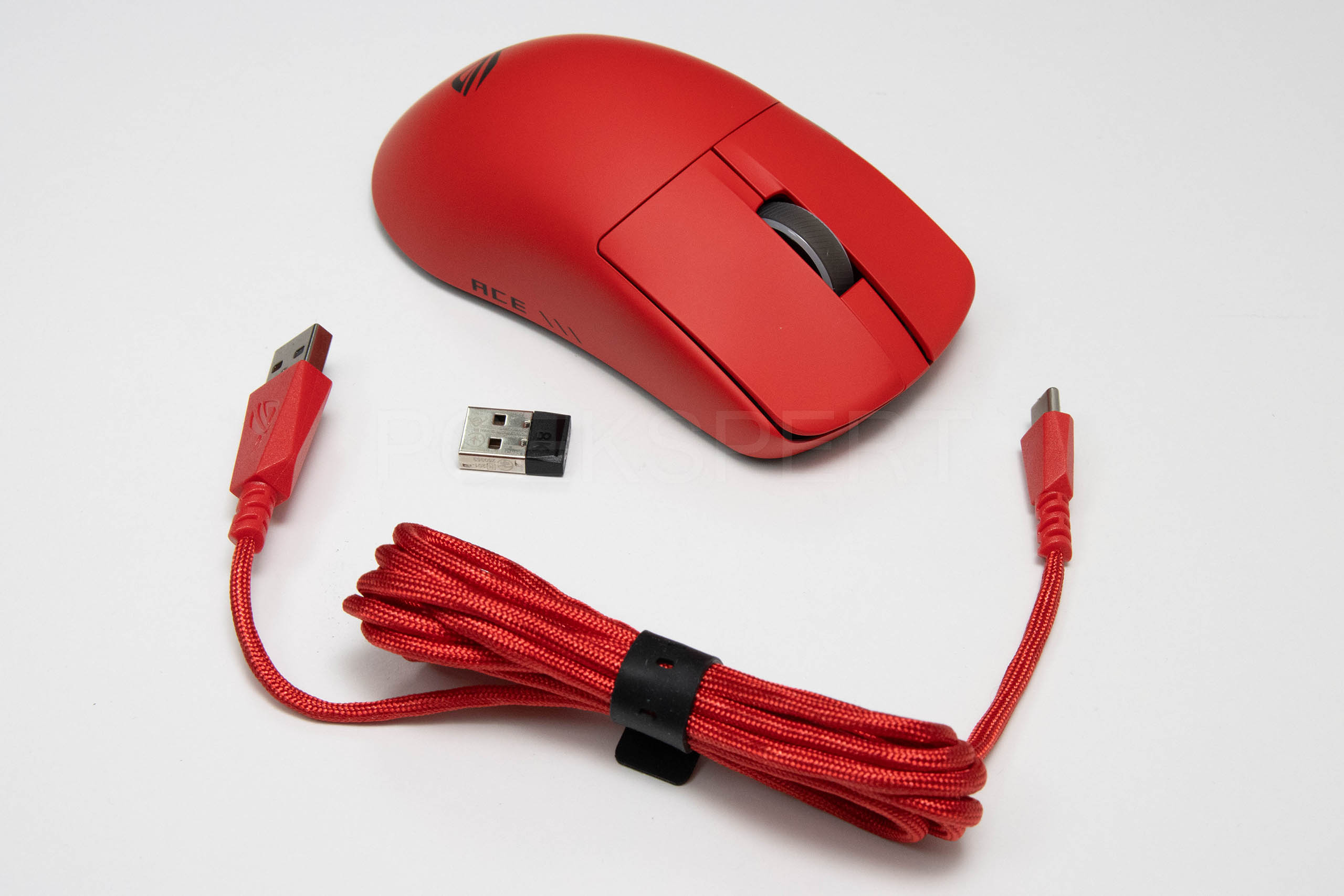 PC Ekspert - Hardware EZine - ASUS ROG Harpe II Ace Red recenzija